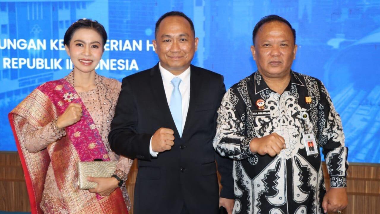Kadiv PPPH Sumsel Dilantik, Menteri Hukum Tegaskan Integritas