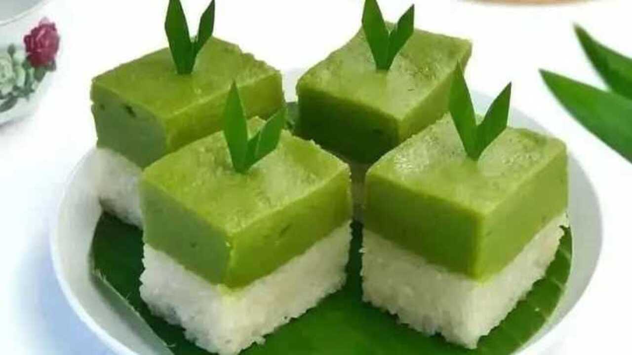 Kue Talam Ketan Srikaya Pandan, Perpaduan Legit dan Harum yang Tak ...