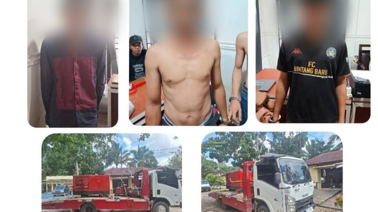 Merugikan Jaringan Telekomunikasi, Komplotan Pencuri Genset Tower ...