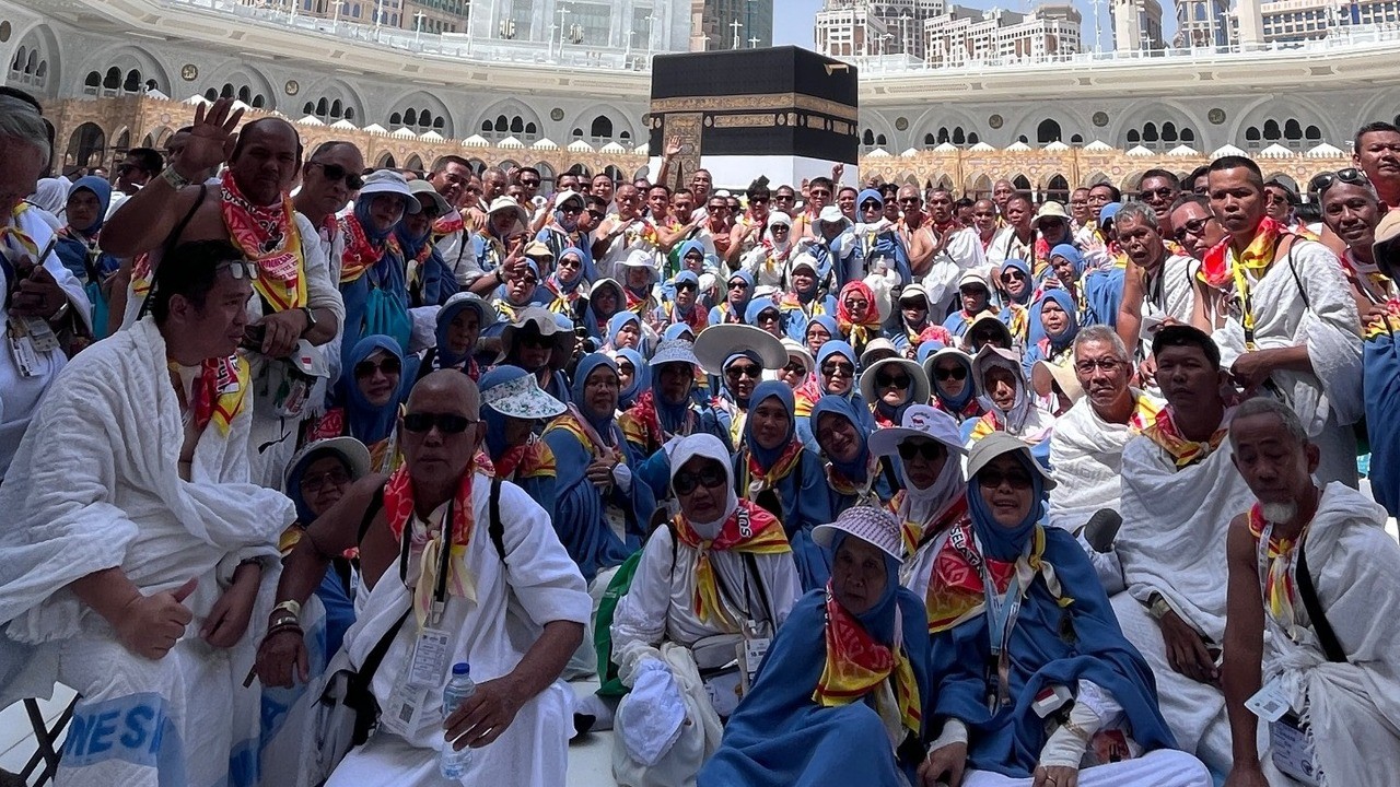 Tiba Selamat di Mekkah, 169 Jemaah Haji Asal Prabumulih Langsung Jalani ...